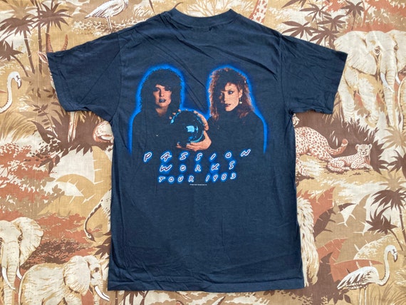 Original HEART 1983 Tour vintage T SHIRT - Gem