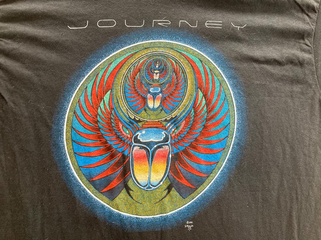 Original JOURNEY 1981 Tour Vintage T SHIRT - Etsy