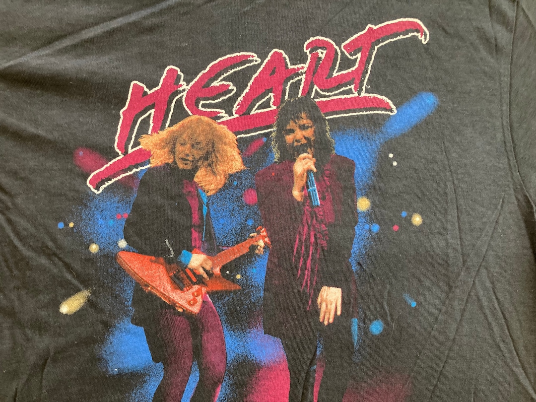 Original HEART 1983 Tour Vintage T SHIRT - Etsy