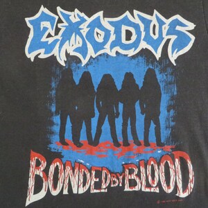 EXODUS 1985 Tour T SHIRT - Etsy