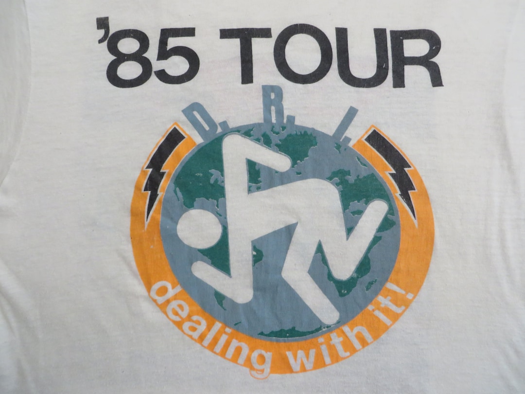 D.R.I 1985 Tour T SHIRT Dri Dirty Rotten Imbeciles - Etsy