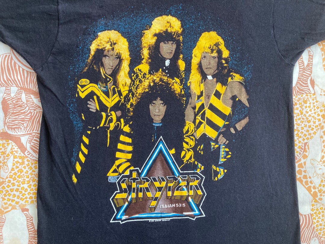 STRYPER 1987 Tour T SHIRT Original Vintage - Etsy