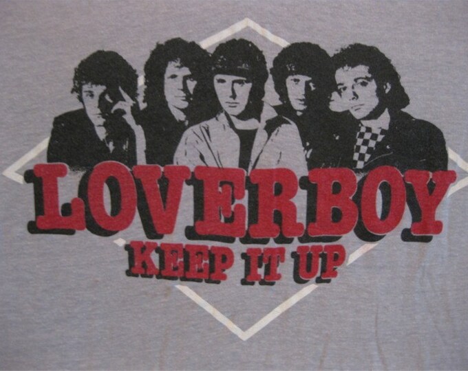 Vintage LOVERBOY 1983 Shirt - Etsy