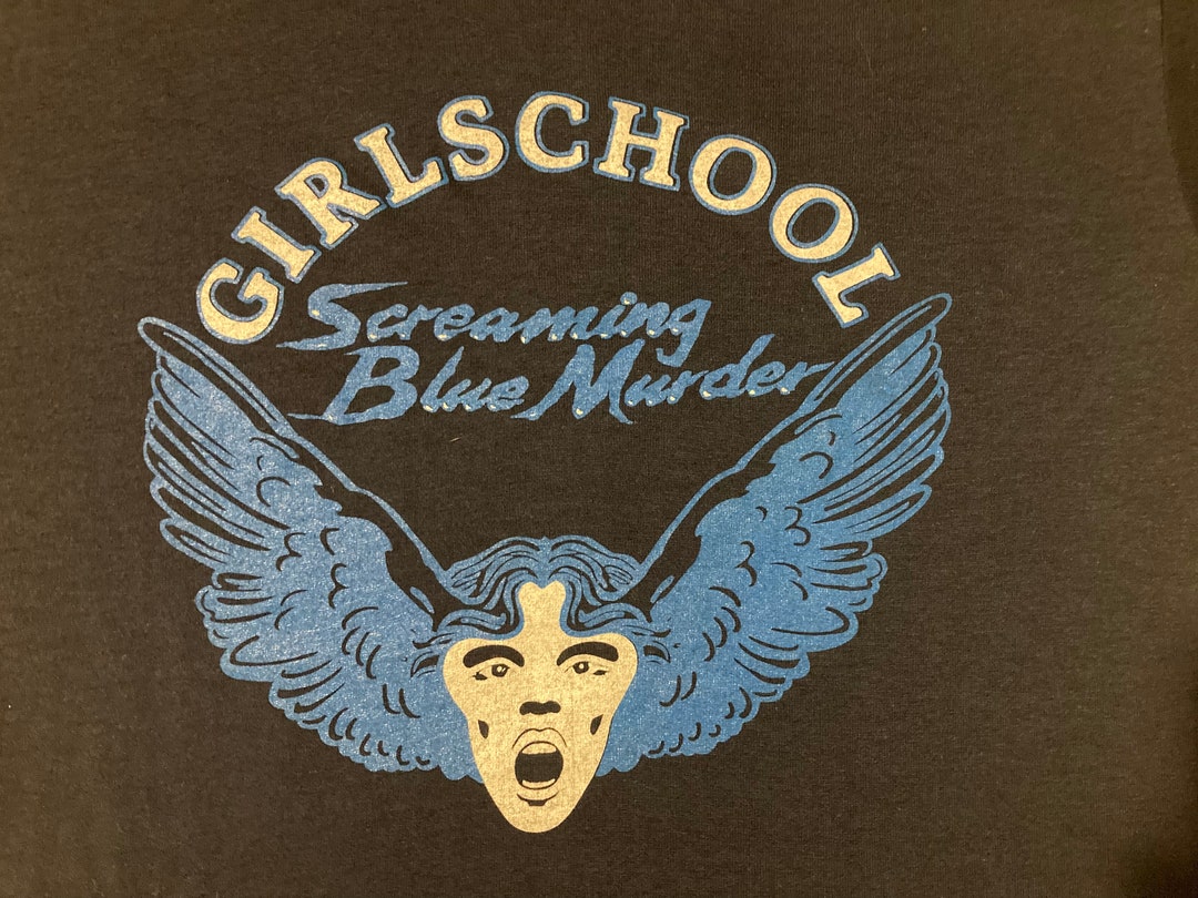 Original GIRLSCHOOL 1982 Tour Motorhead Vintage T SHIRT - Etsy UK
