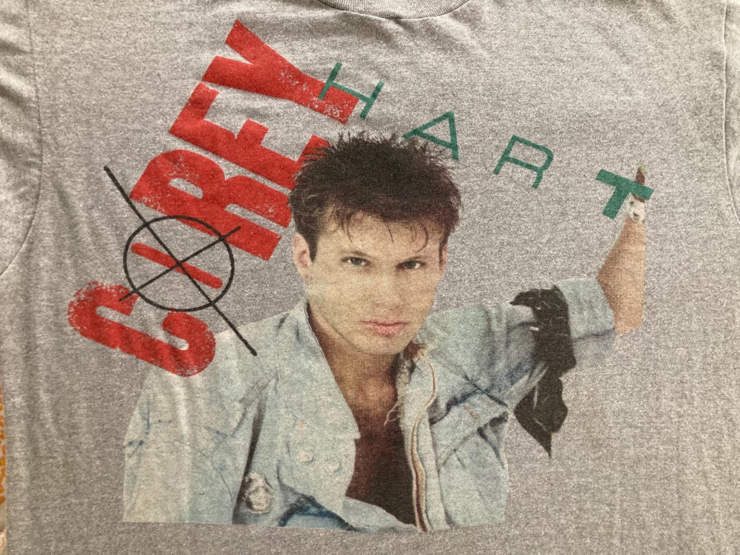 Original COREY HART 1985 Tour Vintage T SHIRT - Etsy