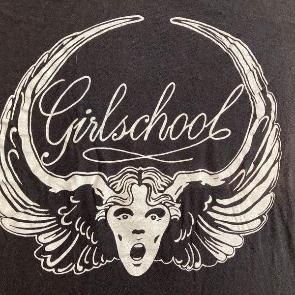 Girlschool Band Shirt - Etsy