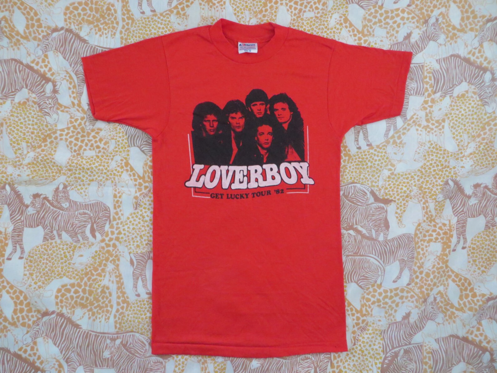 LOVERBOY 1982 Tour T SHIRT Small Mint - Etsy