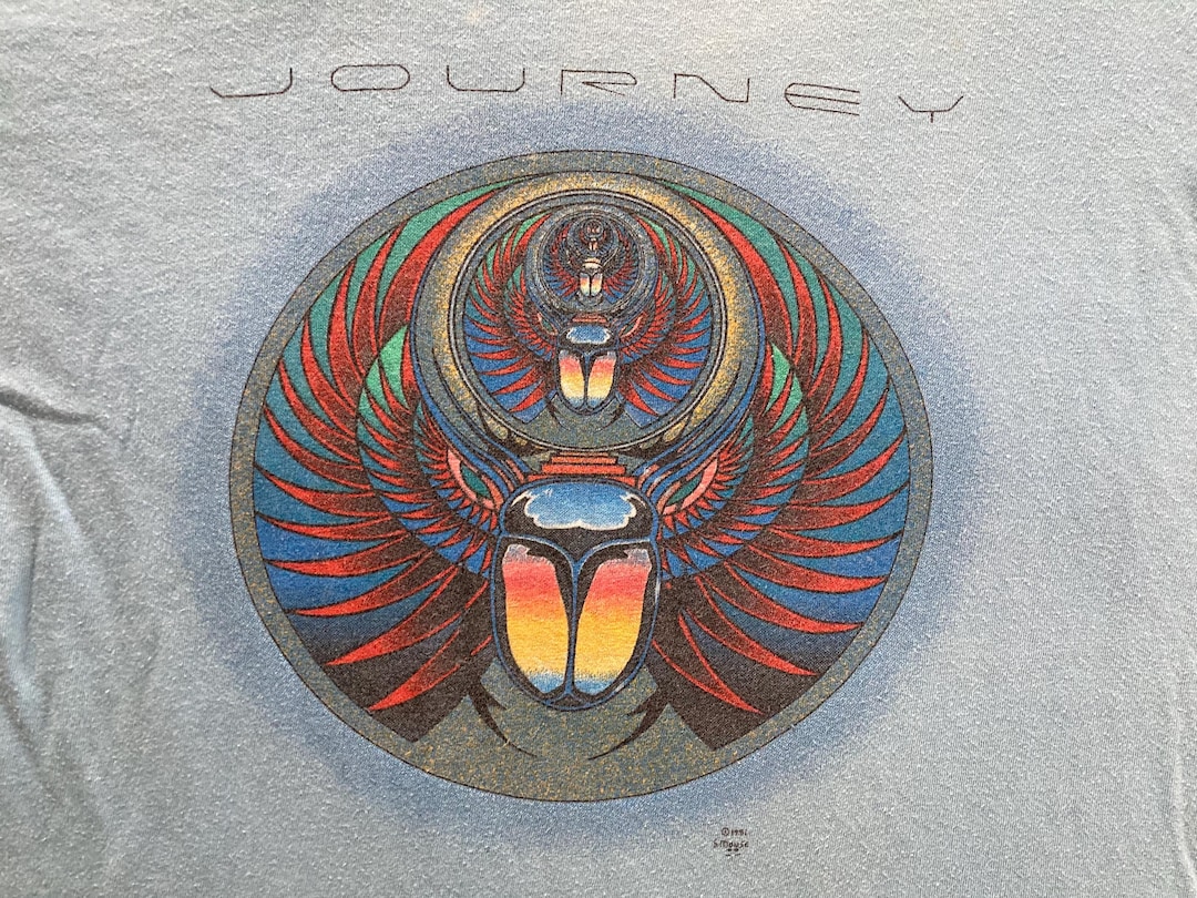 Original JOURNEY 1981 Tour Vintage T SHIRT - Etsy