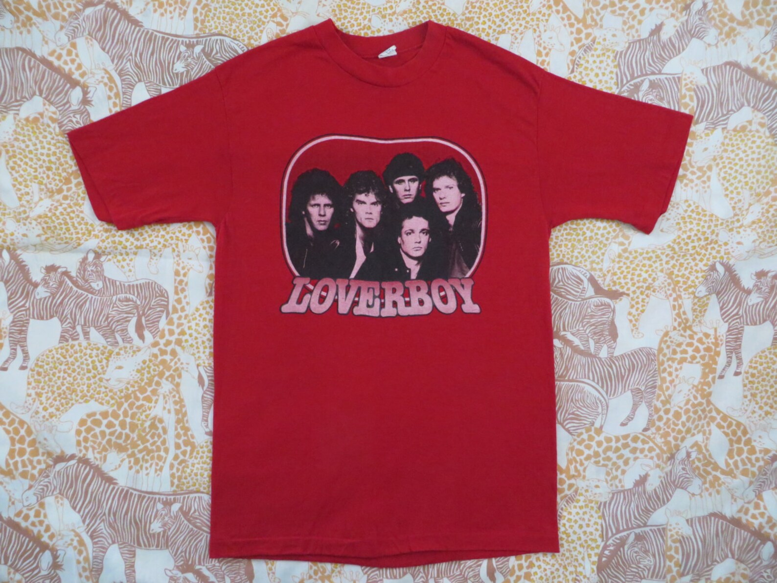 LOVERBOY 1982 Tour T SHIRT Large Mint | Etsy