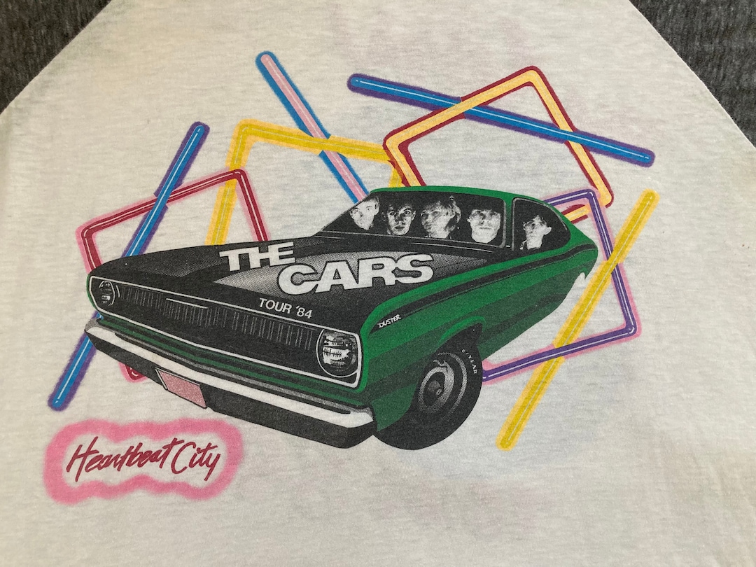 Original THE CARS 1984 Tour Vintage T SHIRT - Etsy