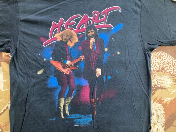 Original HEART 1983 Tour vintage T SHIRT - Gem