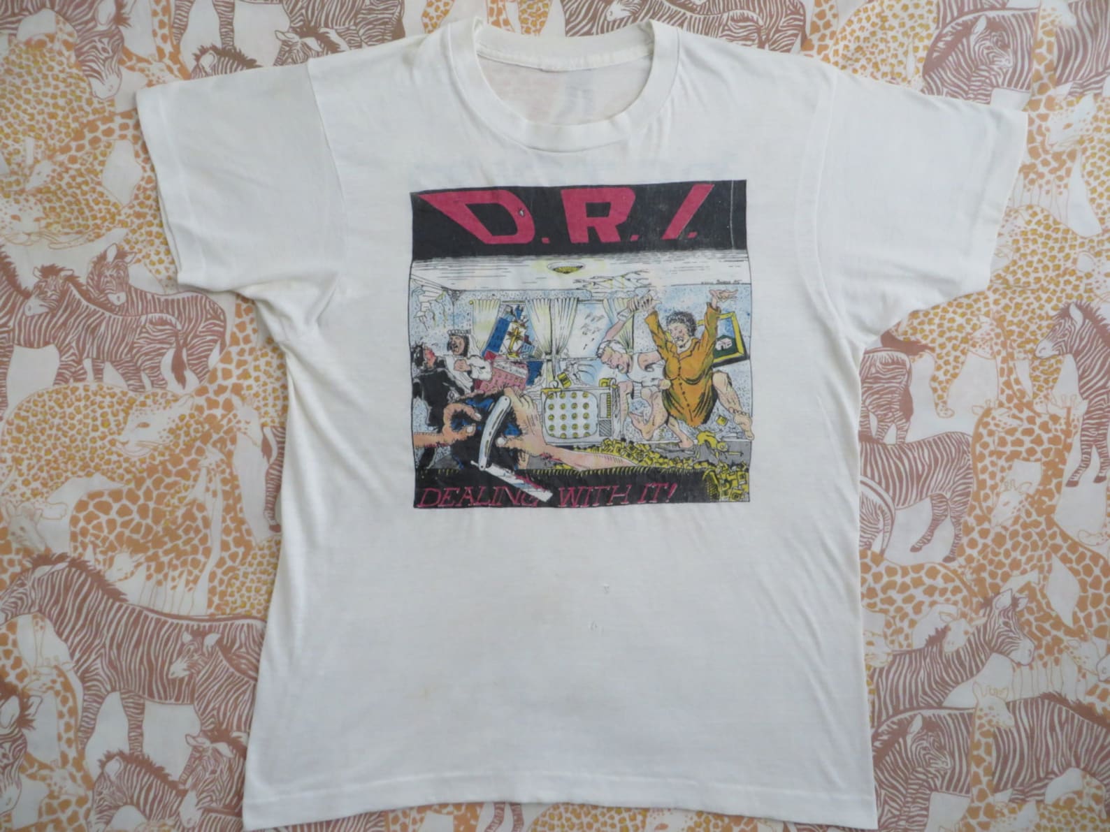 D.R.I 1985 Tour T SHIRT Dri Dirty Rotten Imbeciles | Etsy