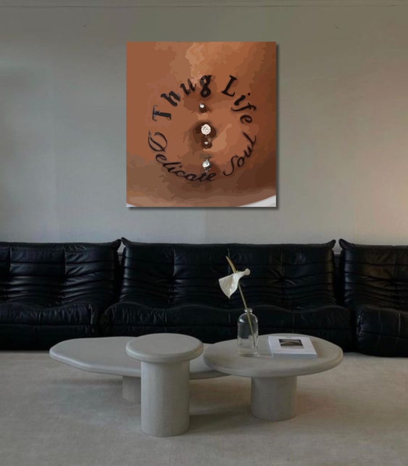 Thug Life Black Man Culture Printable Wall Art Streetwear Print African ...