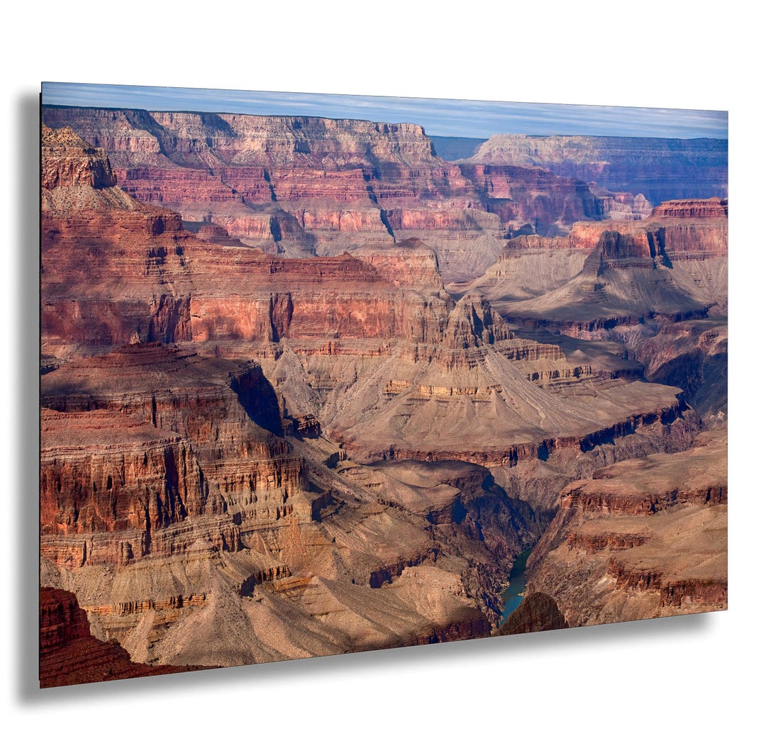 Grand Canyon Colorado River View Photo From the Abyss South Rim Tonto ...