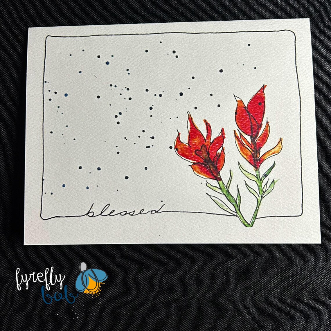 Watercolor Notecards for Inspiration - 10 Card Set With Envelopes ...