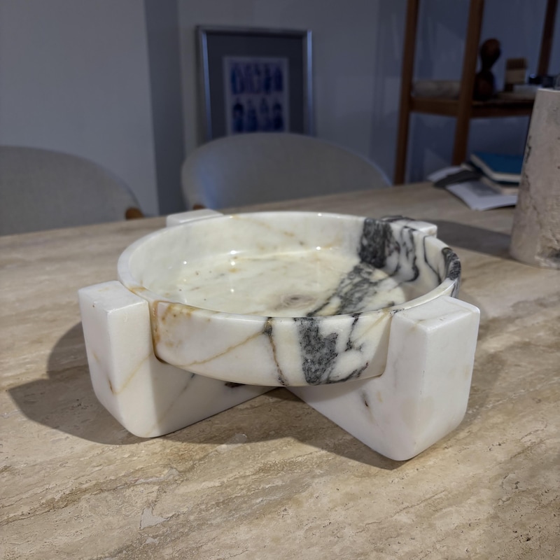 Marble Stone Fruit Stand - Etsy