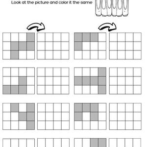 ADHD Worksheets for Kids (14 Pages), Visual Perception, Visual ...