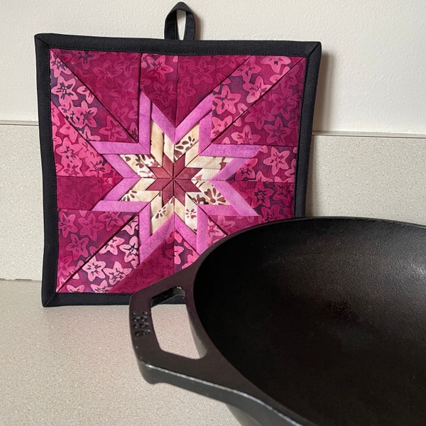 Folded Star Hot Pad - Etsy