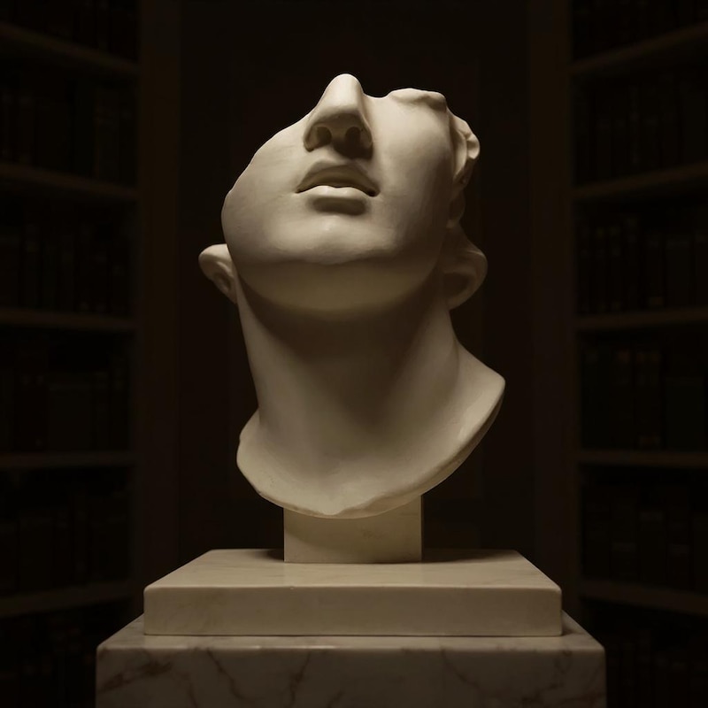 Greek Bust Sculpture - Etsy UK