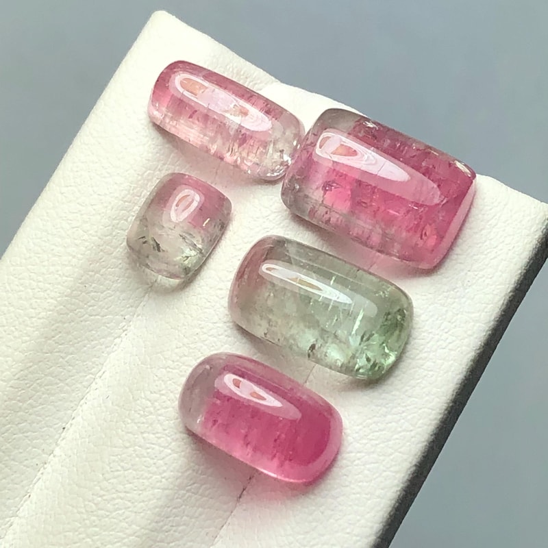 Hot Pink Tourmaline Cabochon Ring - Etsy Israel