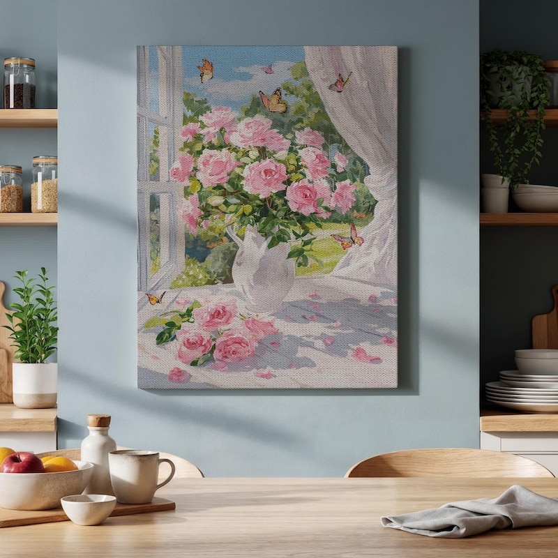 Shabby Chic Painting - Etsy