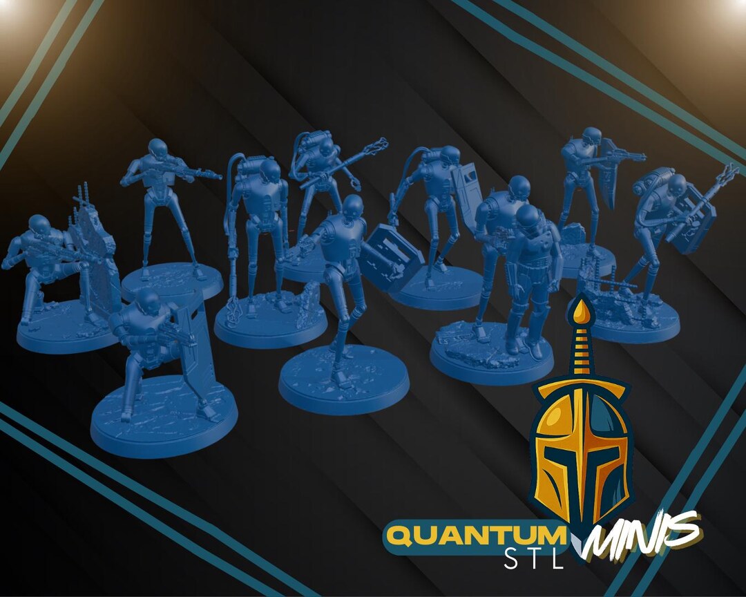 Imperial Security Droids – Riot Control Unit STL | Kx-style Shock ...