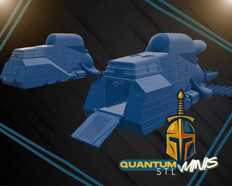 Star Wars Confederate Armored Transport | 3D Printable Legion Vehicle ...