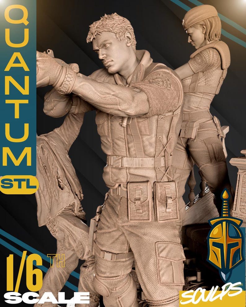 Survival Horror Outbreak Diorama STL | Pre-supported & Unsupported ...