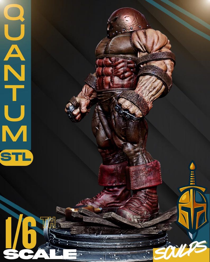Juggernaut Statue STL | Pre-supported & Unsupported Sculpture | Digital ...