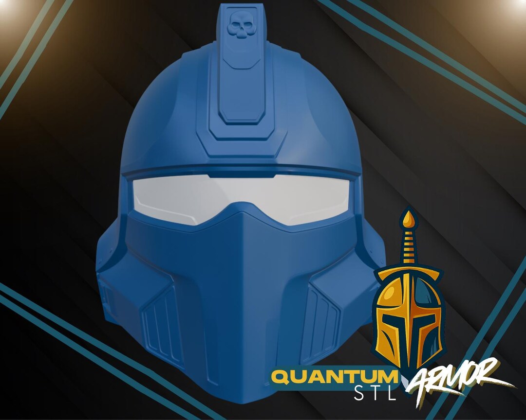 Galactic Hero Helmet STL | 3D Printable Cosplay Prop | Fan-made Digital ...
