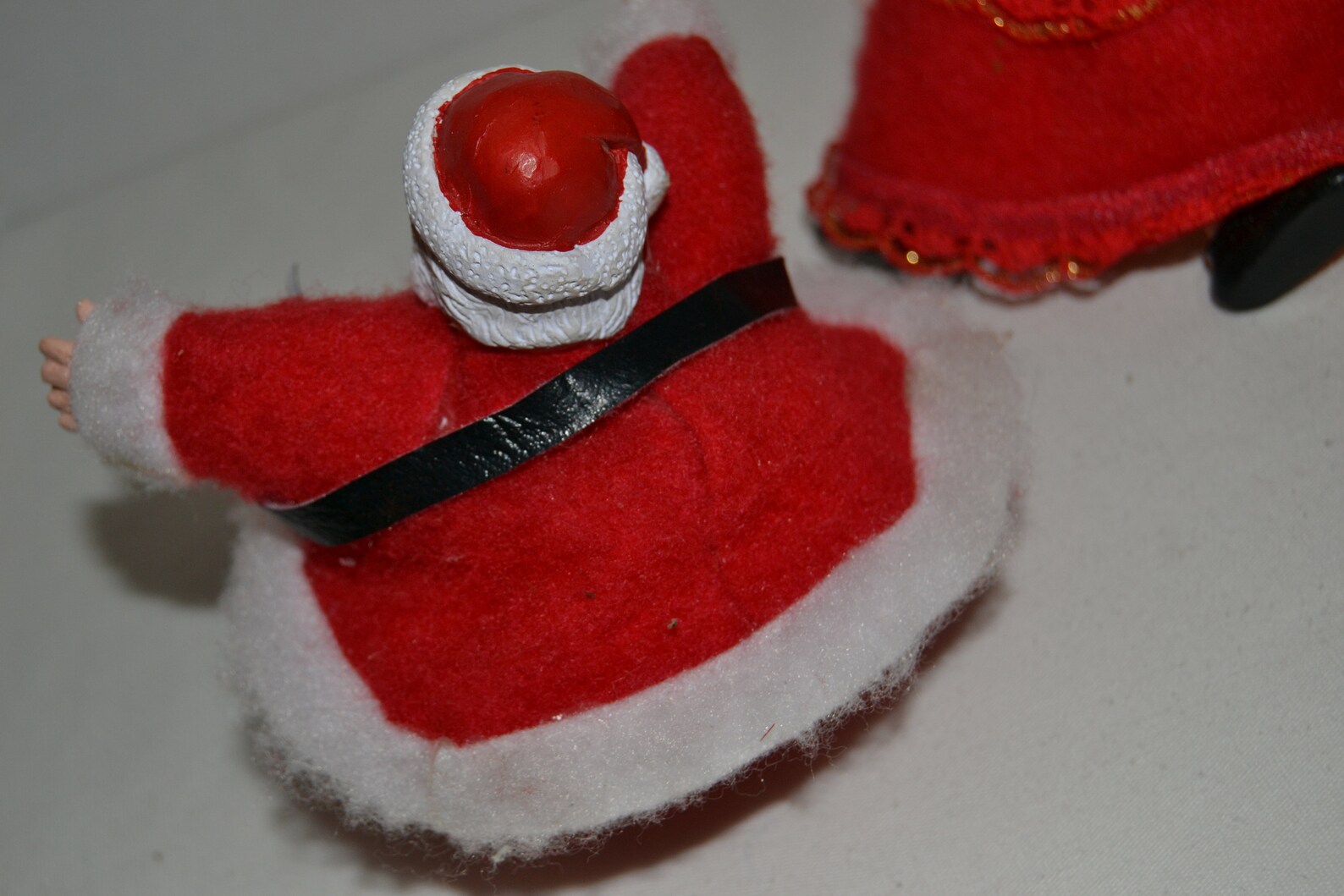 Vintage Christmas Roly Poly Santa & Mrs. Claus - Etsy