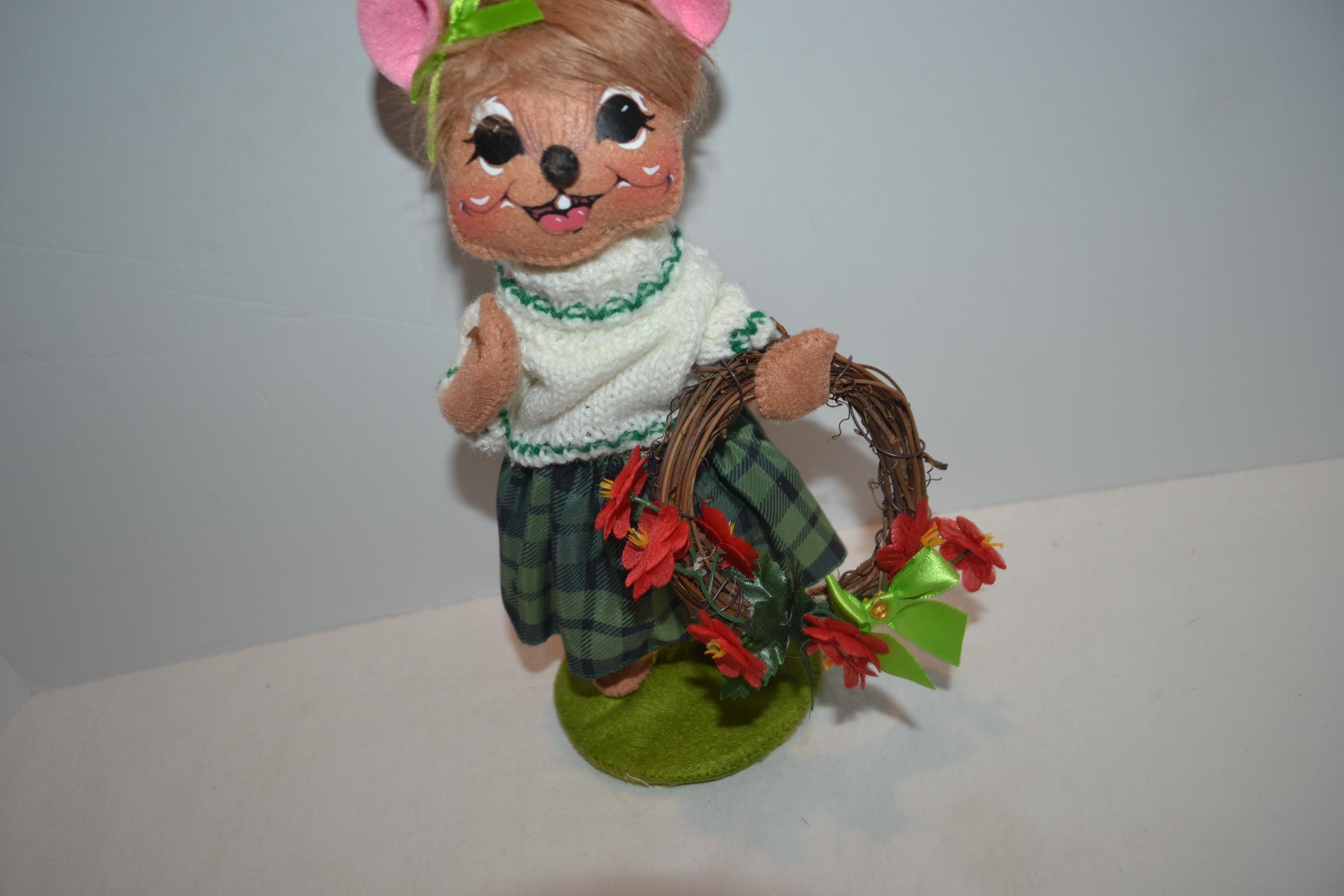 Annalee Lucky Pixie With Irish Wreath - Etsy
