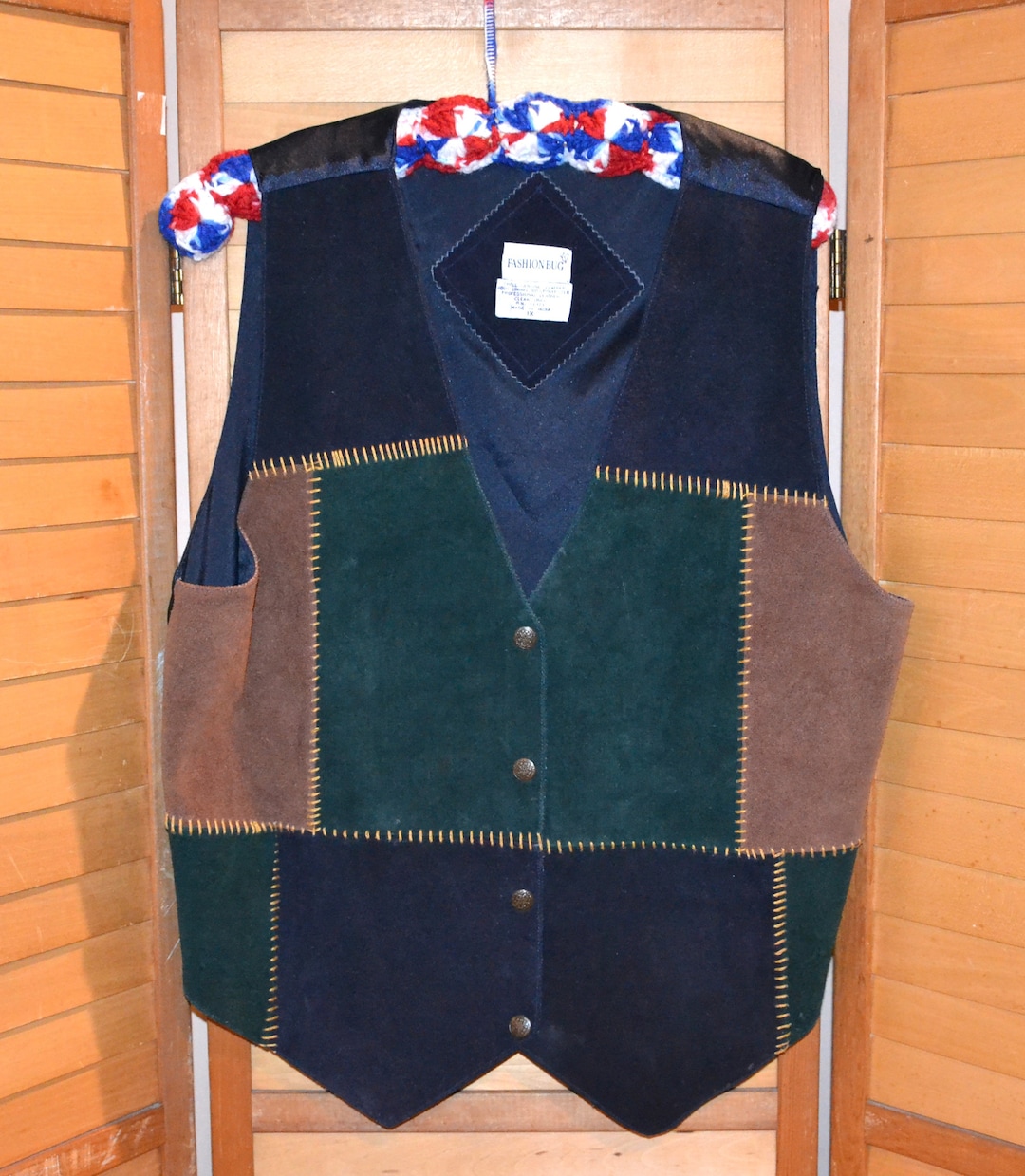 Vintage Vest Suede Boho Western Rustic Earthy - Etsy