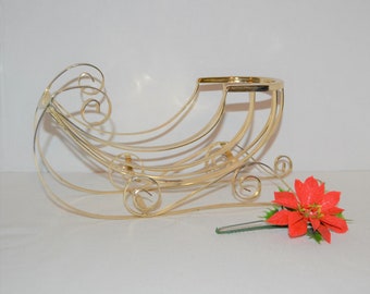Gold Sleigh | Etsy