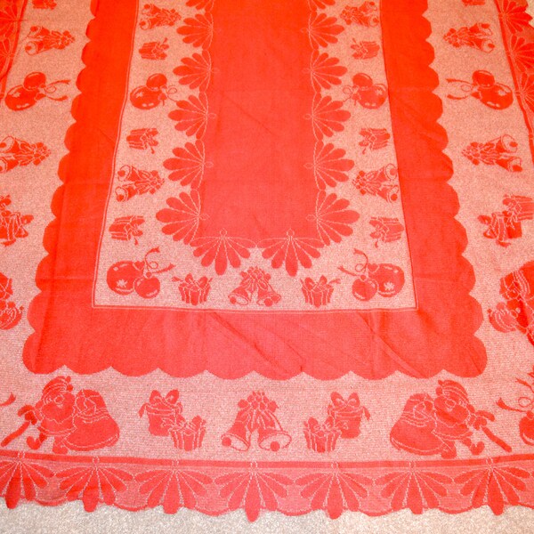 Christmas Tablecloth - Etsy