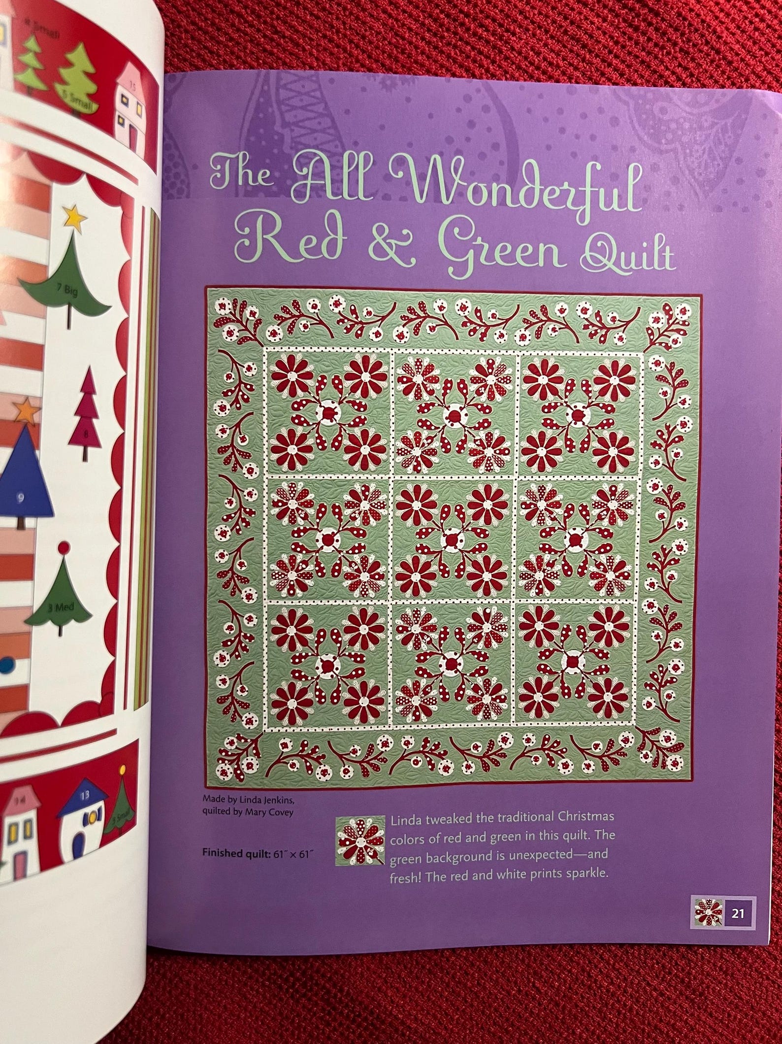 Quilt a New Christmas Craft Book by Piece O’cake Designs - Etsy