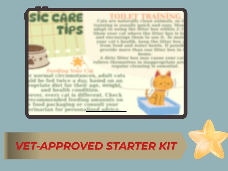 New Cat Owner Guide – Printable Cat Care Manual PDF | Kitten Checklist ...