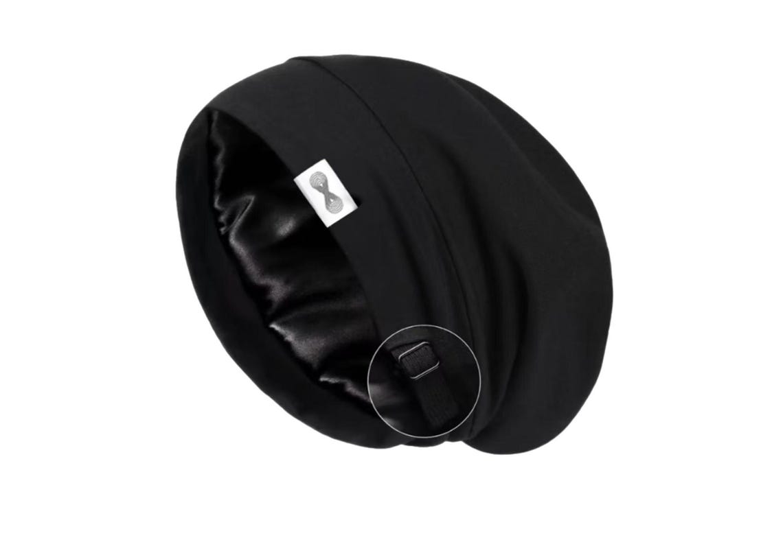 Satin Bonnet With Adjustable Straps - Etsy