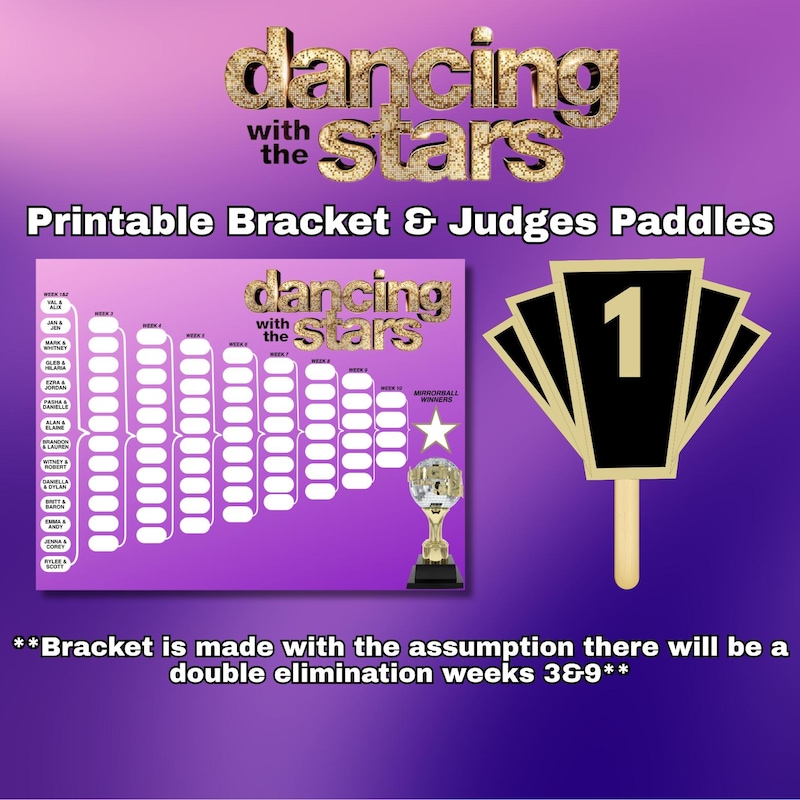 Dwts Judging Paddles - Etsy
