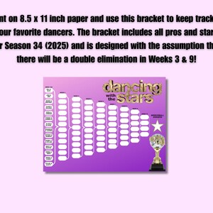 Dancing With the Stars Season 34 (2025) Bracket & Judges Paddles | DWTS ...