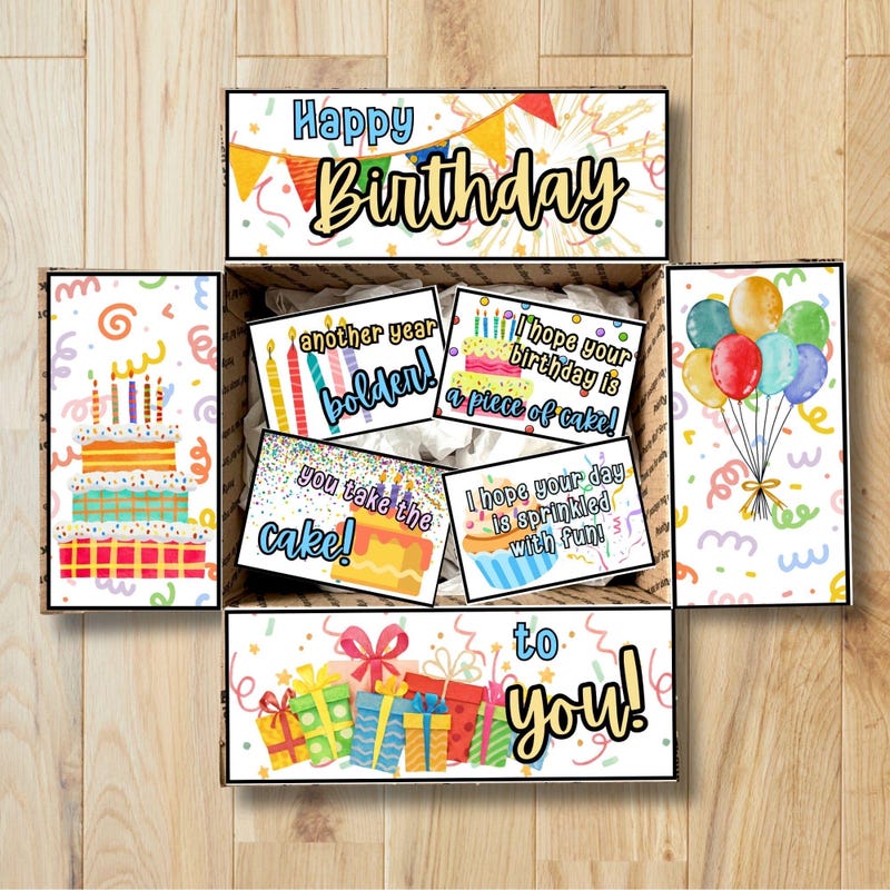 Birthday Box - Etsy