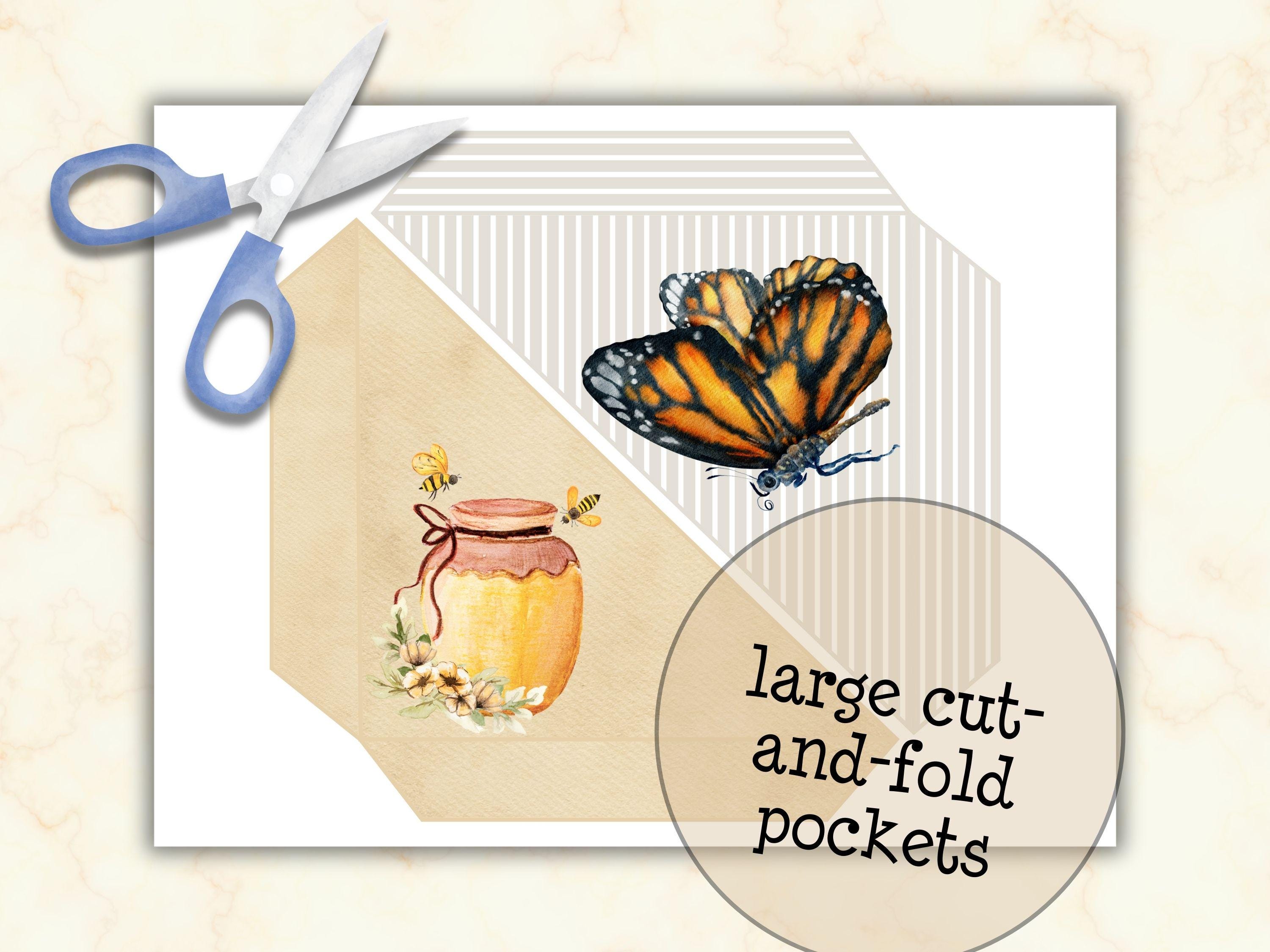 Christian Journaling Kit • Bees & Butterflies Scripture Ephemera ...