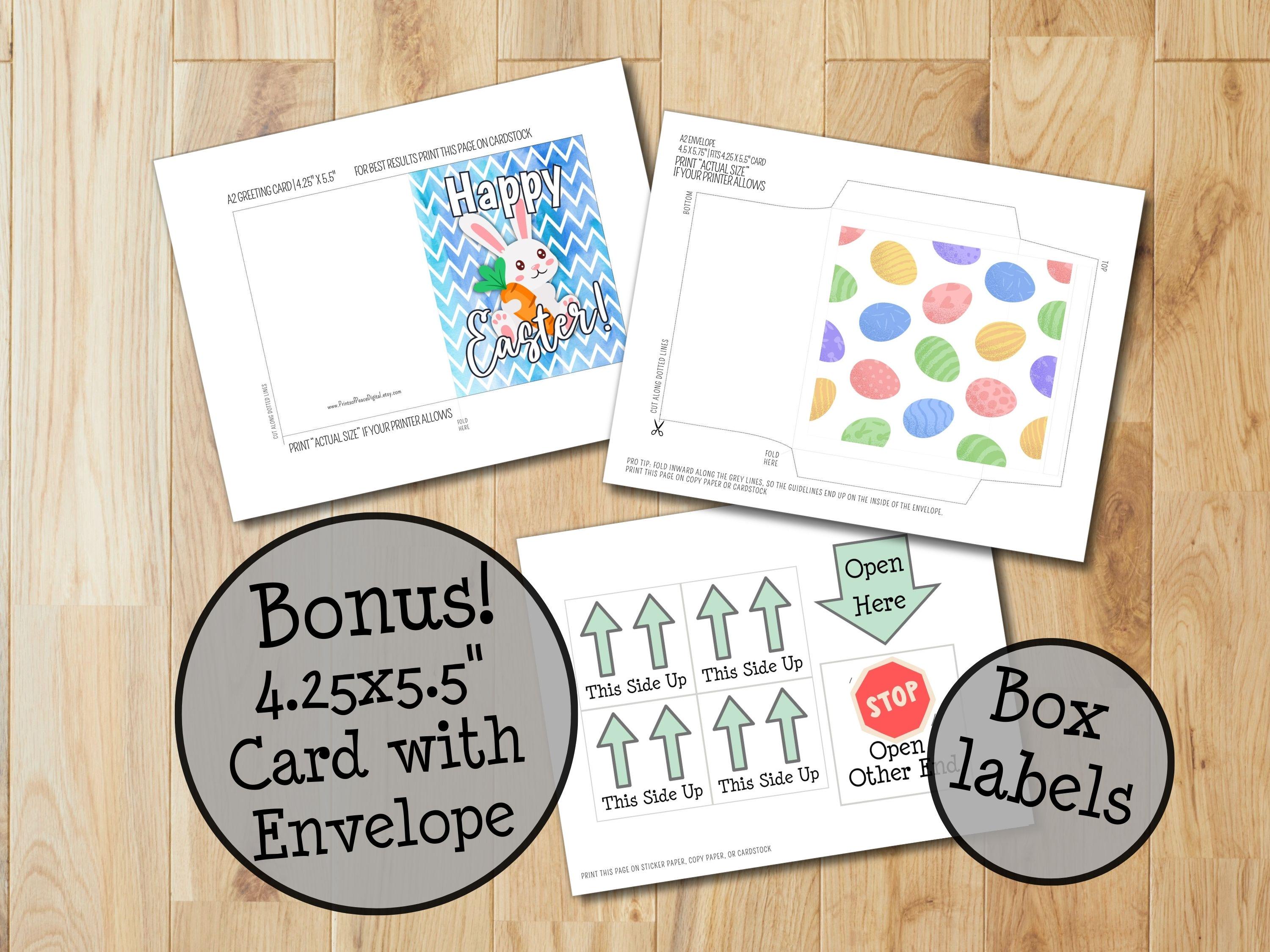 Easter Care Package Printables • Some Bunny Loves You Bold Colors Box ...