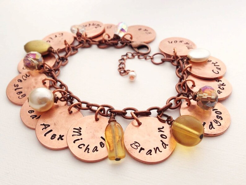 Great Big Family Personalized Grandma Mother Penny Charm - Etsy