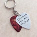 Personalized Guitar Pick Keychain With Spare Fender Pick - Etsy