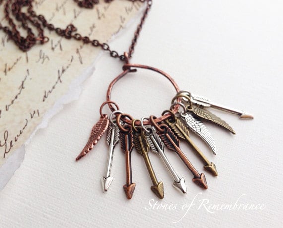 Custom Mother's Arrow Necklace Psalm 127 Children Are a | Etsy