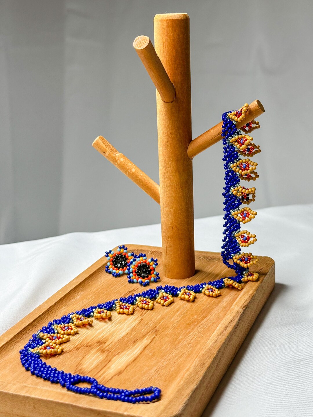 Handmade Seed Bead Necklace – Indigenous Embera Beadwork From Colombia ...