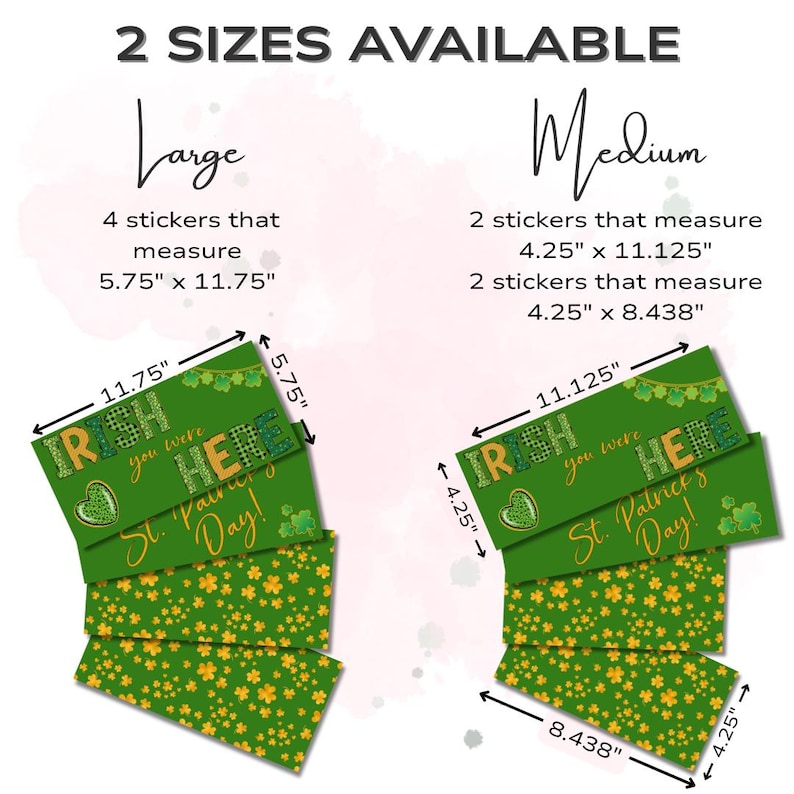 Irish You Were Here Care Package Labels, St Patrick's Day Gift, College ...