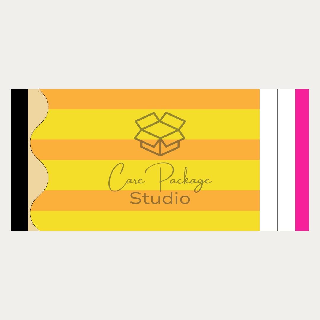 Finals Survival Kit Care Package Stickers, College Student Gift Box ...