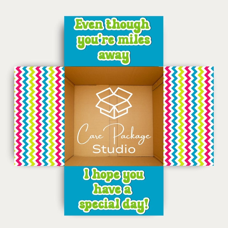 Care Package Box Stickers - Etsy